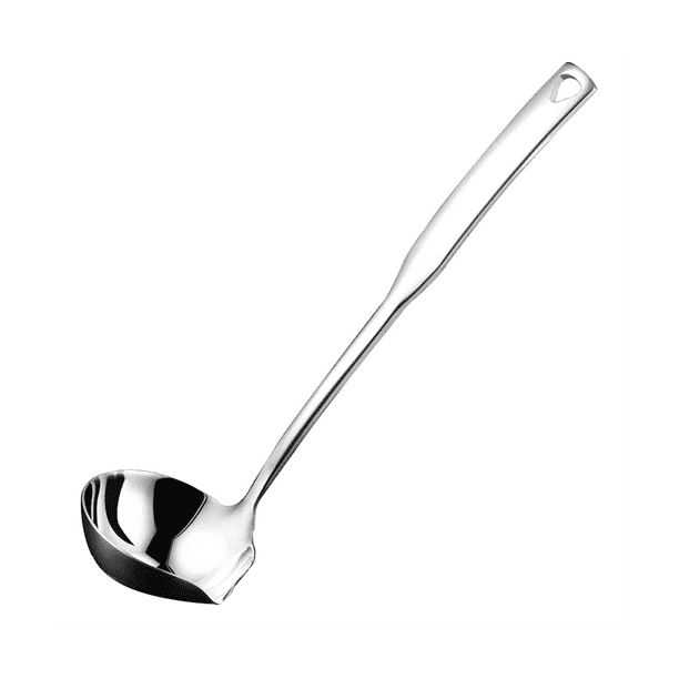 Symkmb Kitchen Soup Ladle 304 Stainless Steel Punch Luminous Ladell ...