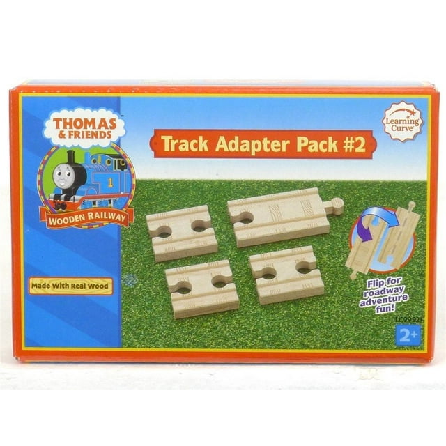 Thomas & Friends Wooden Railway Track Adapter Pack # 2 - Walmart.com