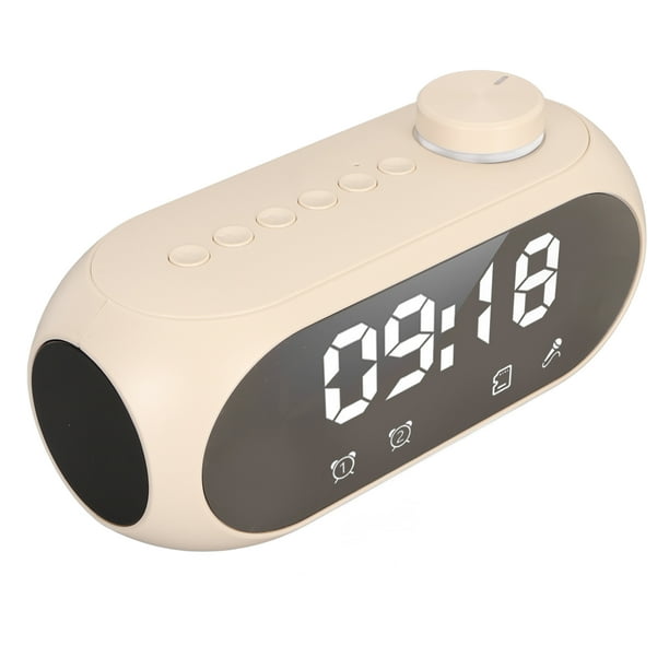 Mirror Alarm Clock,Wireless Bluetooth Speaker RGB Bluetooth Speaker ...