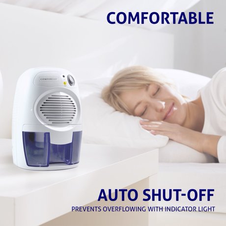 Electric Dehumidifier, Portable Air Dehumidifier 1100 Cubic Feet for ...