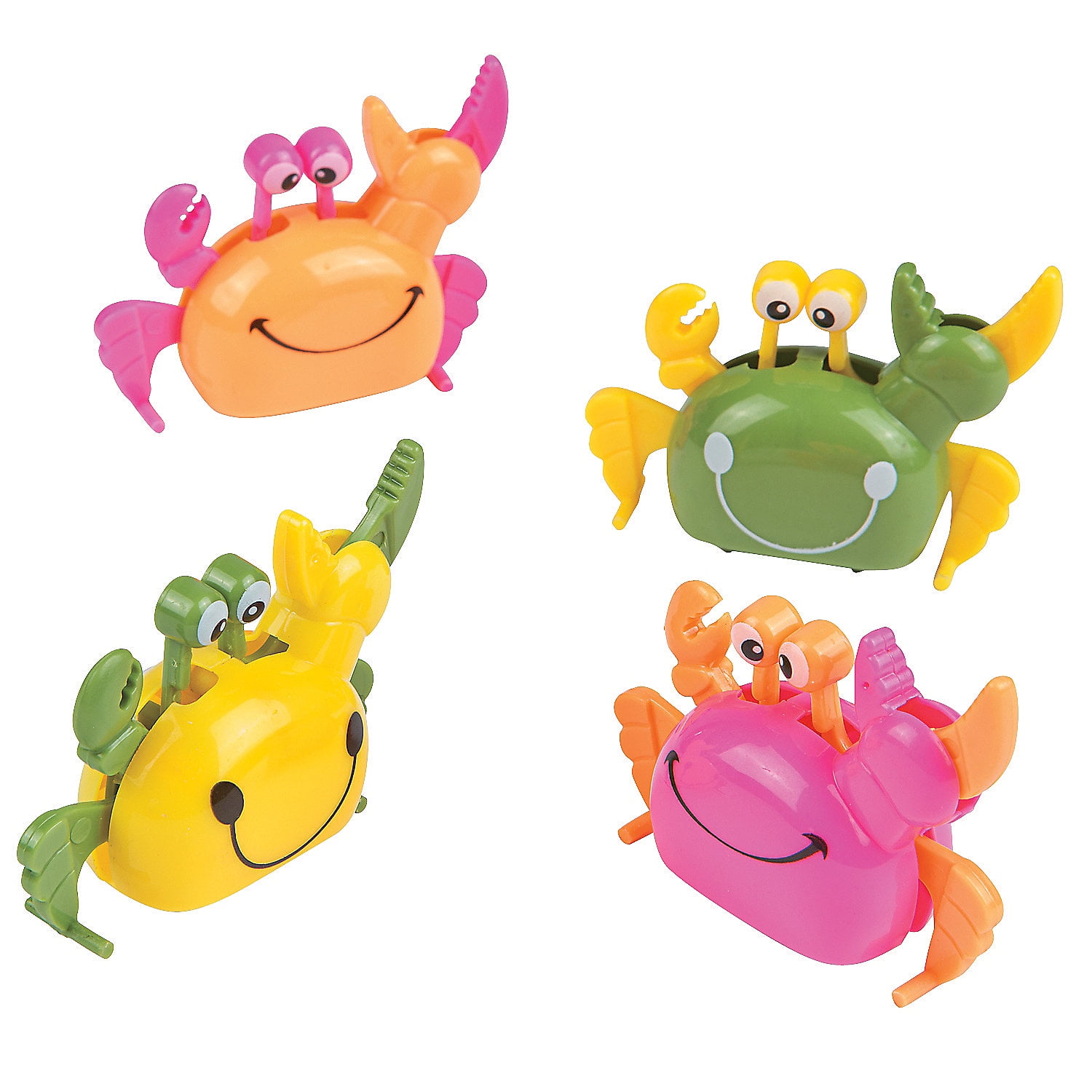 Crab Wind Ups - Party Favors - 12 Pieces - Walmart.com