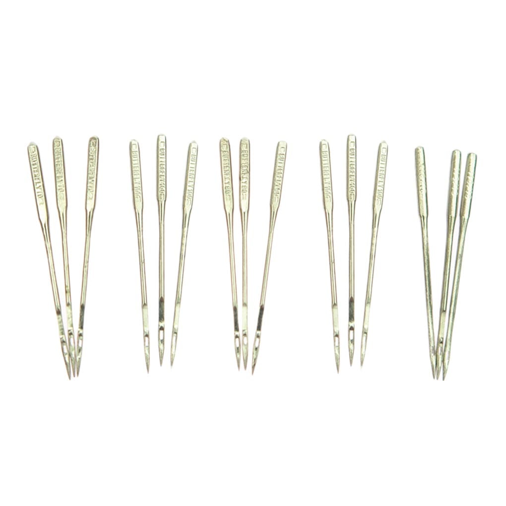 Tssuoun 50 Pieces 5 Kinds Sewing Machine Assorted Kit Needle Assortment ...