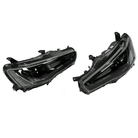 Led Headlights Dynamic Turn Signal Dual Beam Projector Drl Projector ...