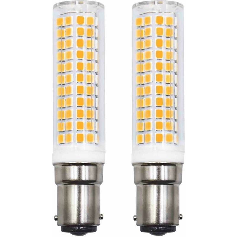 Juego de 2 bombillas LED B15d de repuesto, 75 W, 90 W, 80 W, blanco ...