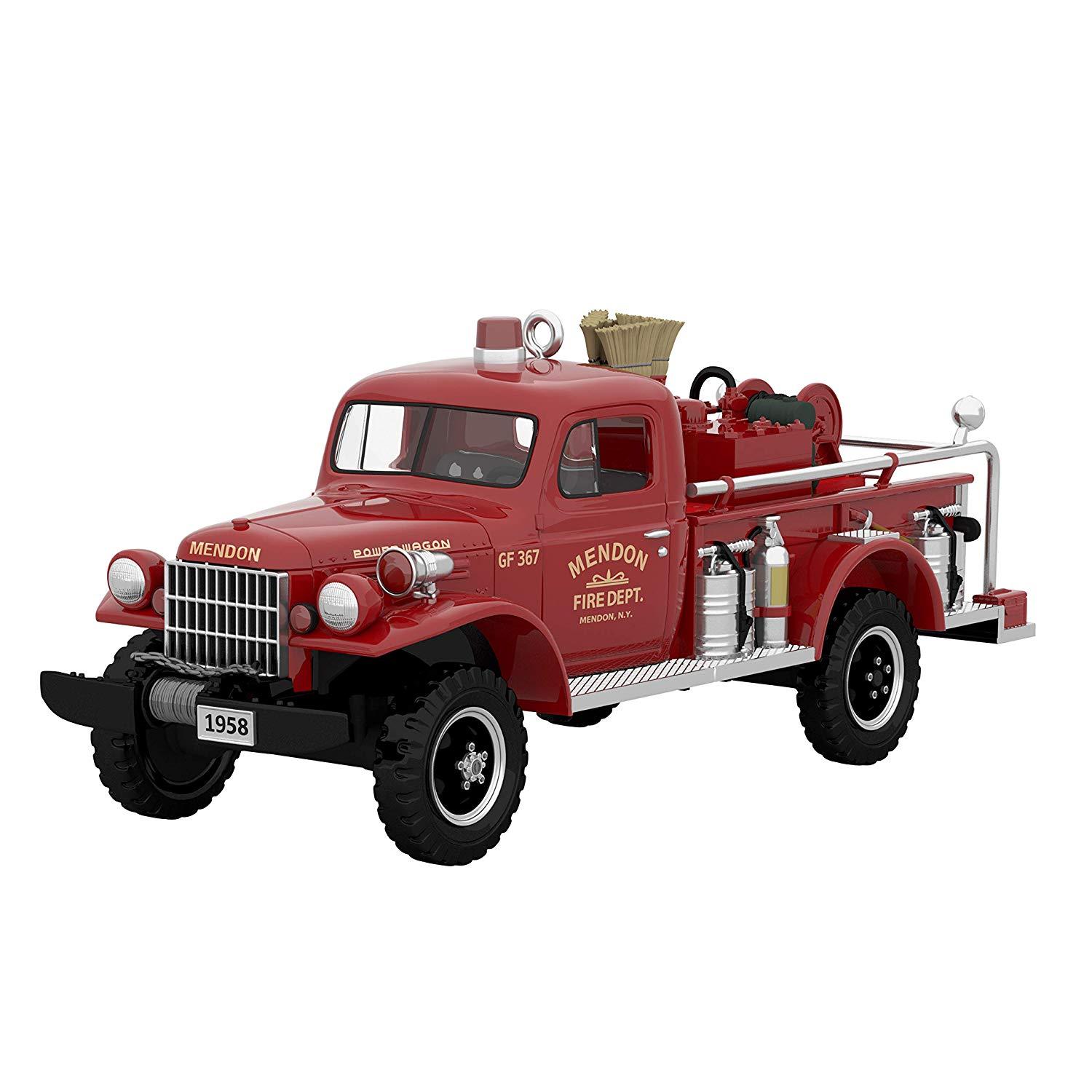Hallmark Keepsake 2019 1958 Dodge Power Wagon Christmas Ornament New ...