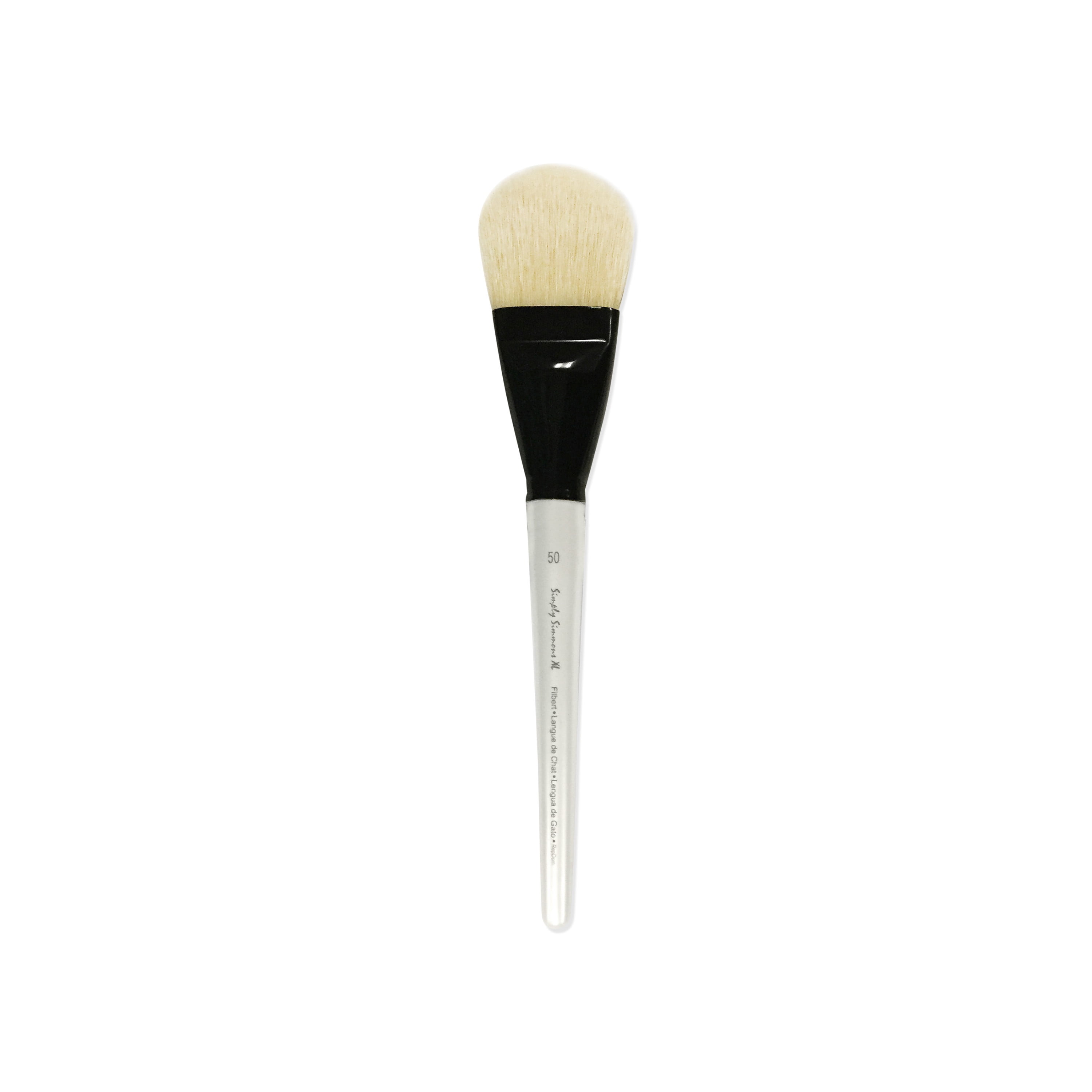 Robert Simmons Simply Simmons XL Brush, Natural Bristle, Filbert, 50 ...