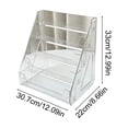 Rwvbm 5-Tier Clear Acrylic Card Display Stand, Desktop Trading Card ...