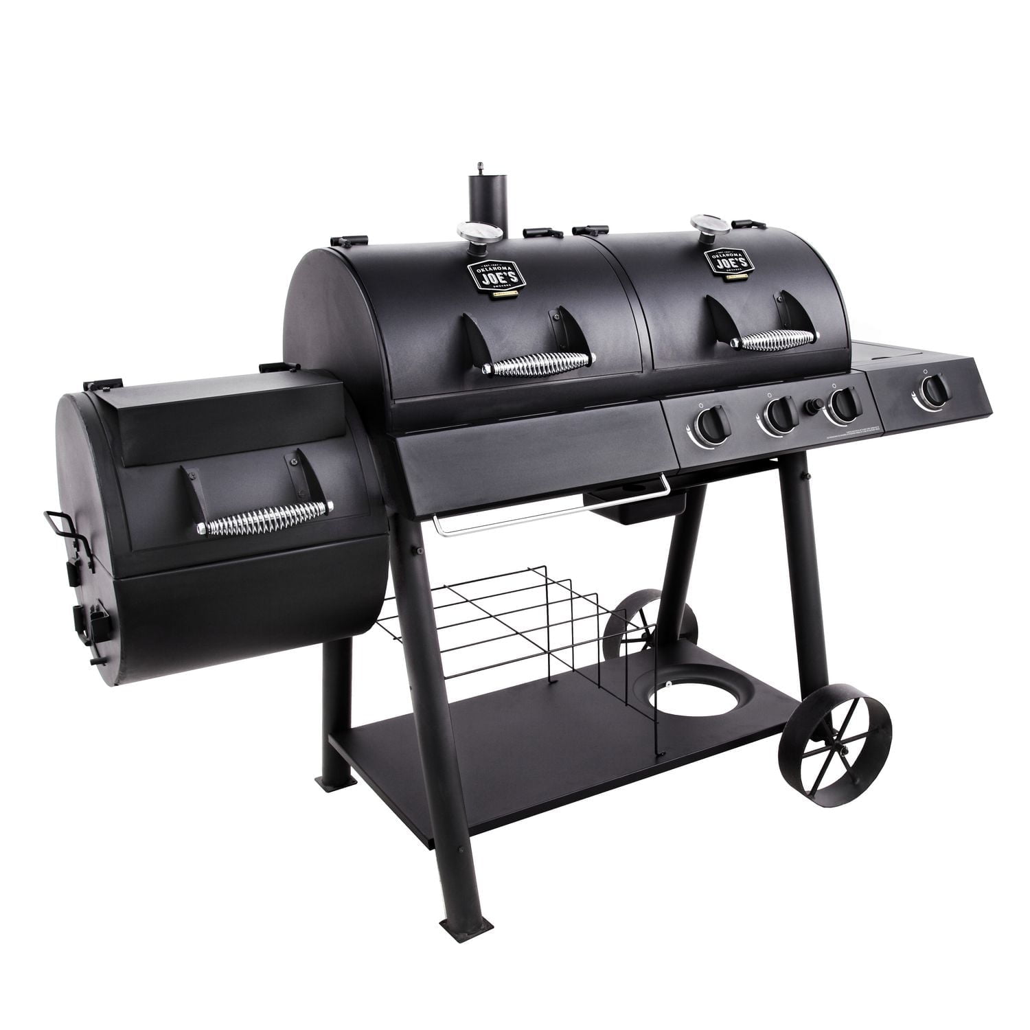 Click here for Oklahoma Joes Longhorn Combo Charcoal/Gas Smoker &... prices