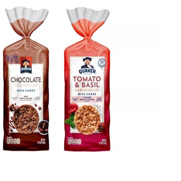Quaker Garden Tomato & Basil Rice Cakes - 6.1oz - Walmart.com