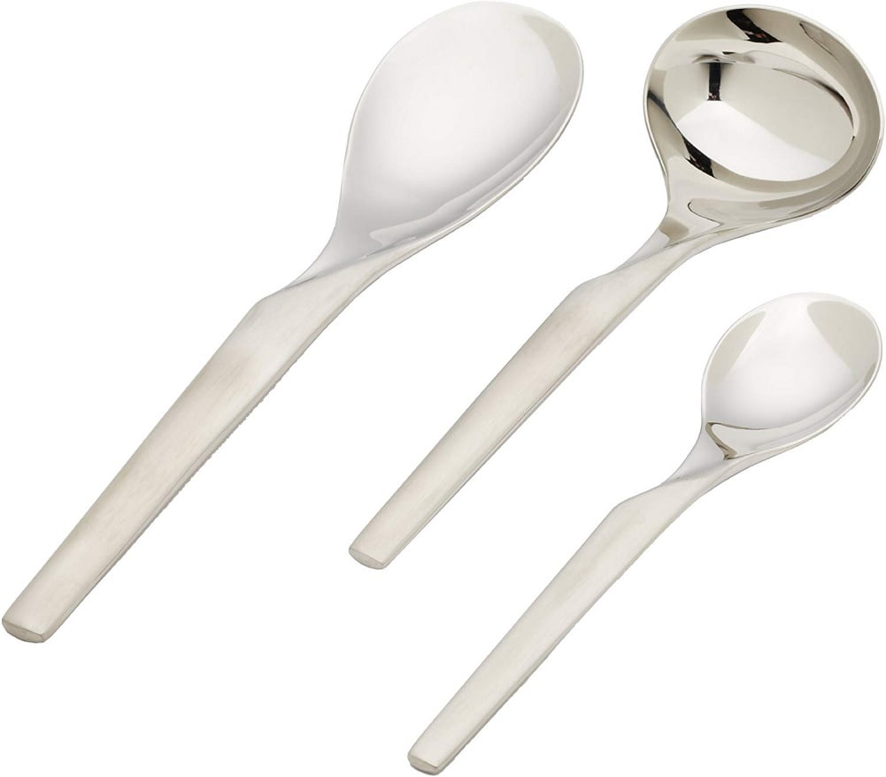 Yamazaki Brandon 3-Piece Complete Spoon Set 18/8 Stainless Steel ...