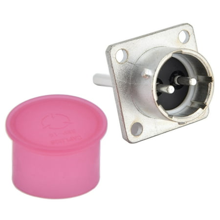 Square Flange Socket,2 Pin Socket Square Pin Power Socket Pin Socket ...