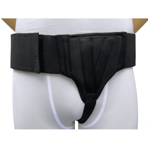 FlexaMed Left Side Inguinal Hernia Groin Belt with Compression Pad ...