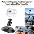 Action Camera 4K ABS 2.68in - Flip Screen & 6H Battery for Biking ...