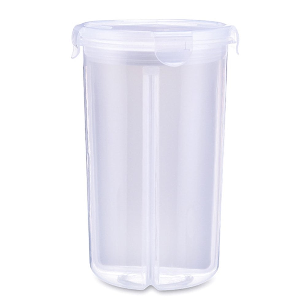 Portable Size Transparent Clear Container Set With Lids Practical Dry ...