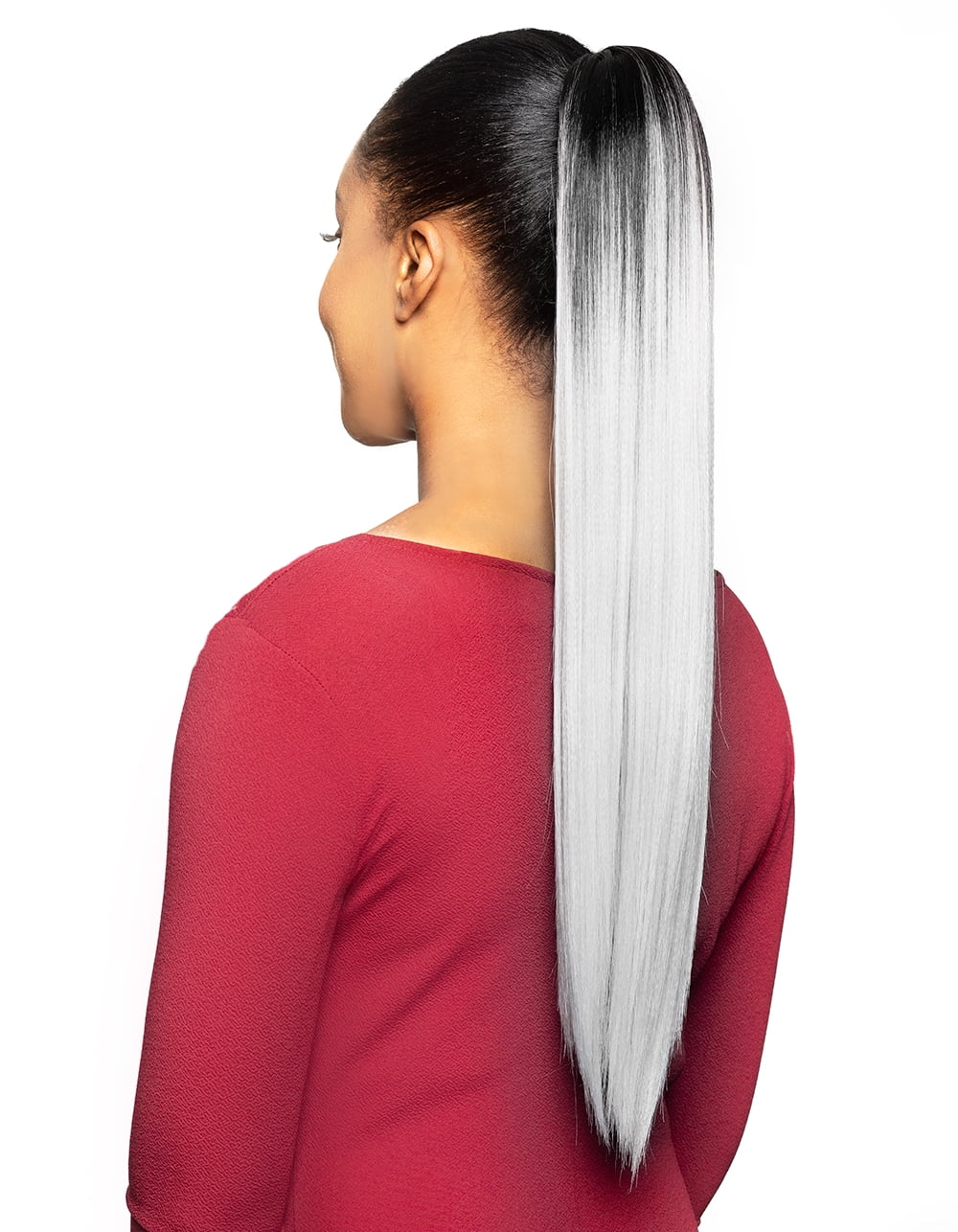 Alicia Beauty Foxy Silver Collections, Synthetic Straight Style 20 Inch ...