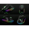 Rosewill Gaming Mouse, 10000 dpi, RGB Backlit, Optical, Wired, NEON M59 ...