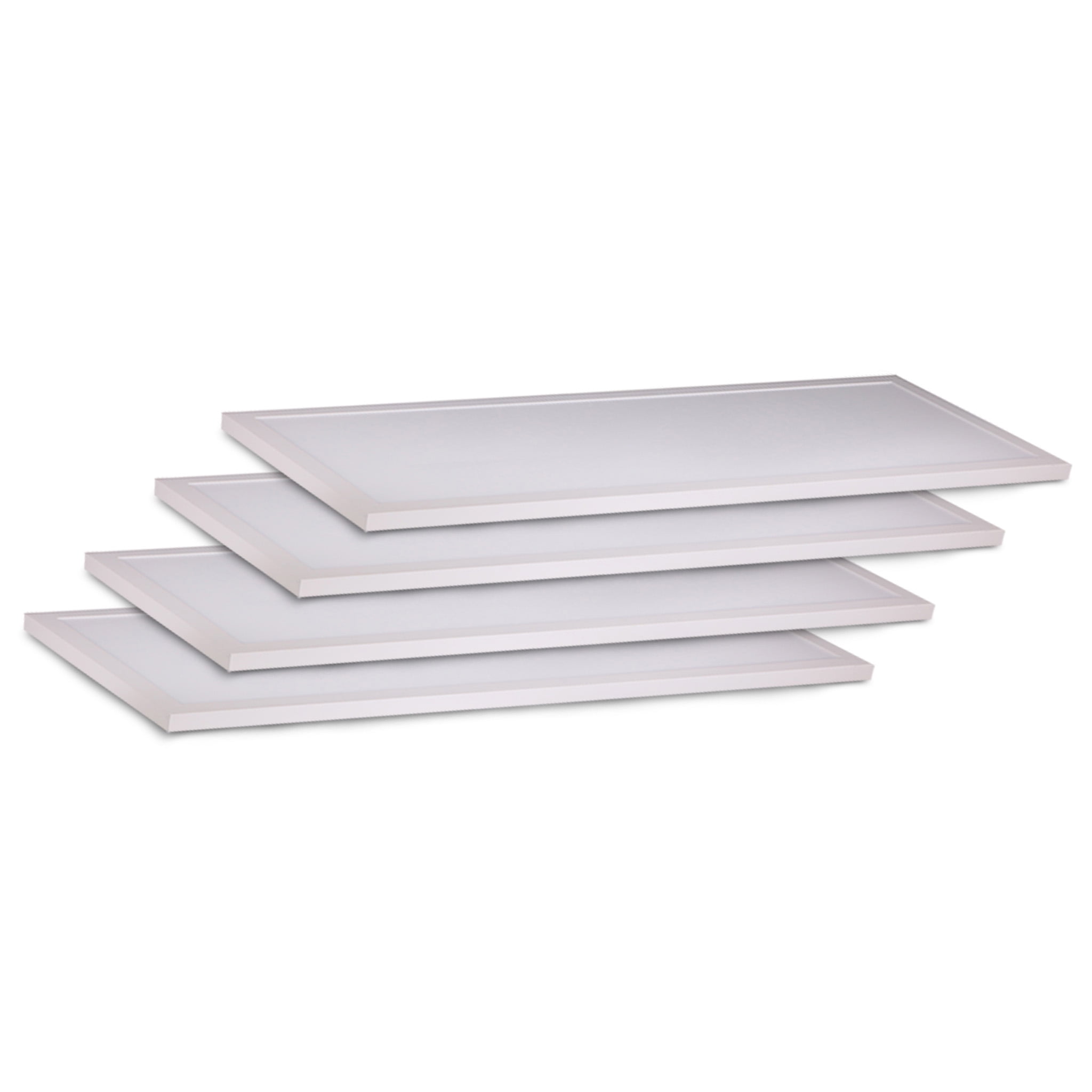 NUWATT 1x2 LED Surface Mount Panel (4 PACK) 22W Built in Internal ...