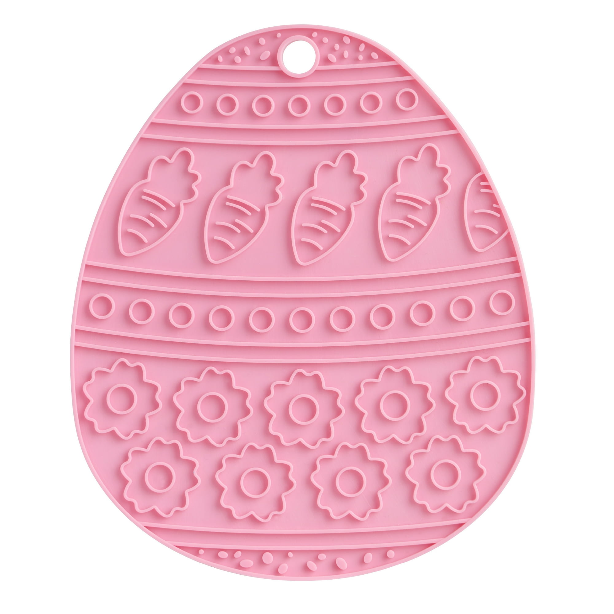 Click here for Way To Celebrate Soft Pink Silicone Kitchen Trivet... prices