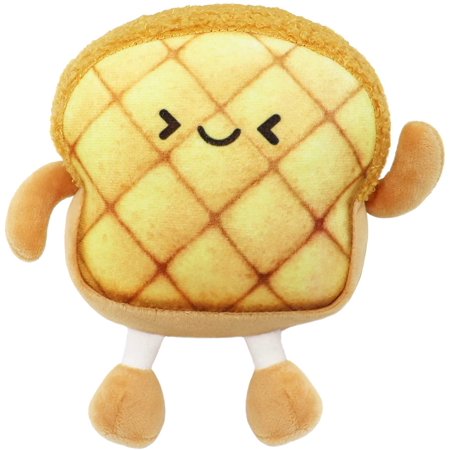 6.7 Inch Toast Bread Stuffed Animal Pillow Plush Funny Toast Slice ...