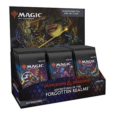 Magic: The Gathering Set Booster Pack Lot MTG Adventures in The ...