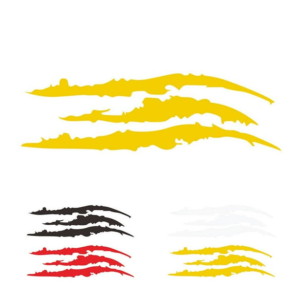 Reflective Car Sticker Scratch Decor DIY Adhesive decor Car headlight ...