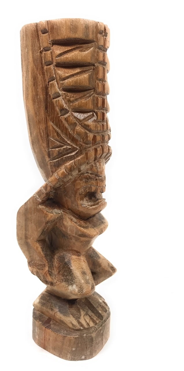 Love Tiki Totem 8" Natural - Hawaiian Tiki Bar Decor | #yda1100720 ...