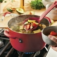 Rachael Ray Classic Brights 15 Piece Nonstick Pots And Pans Red