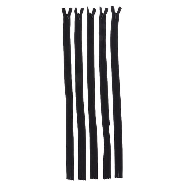 5 pieces nylon zipper invisible Zipper zippers 53.2 cm long, closed end ...
