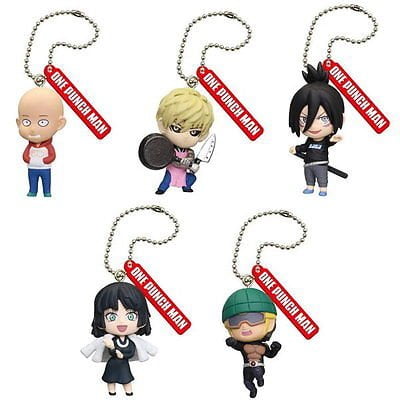 One Punch Man Figure Mascot Keychain Gashapon Pt 2 - Set of 5 - Walmart.com