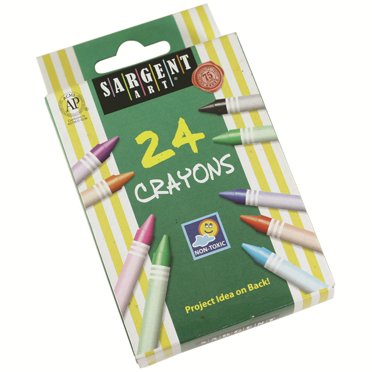 Sargent Art® White Board Crayons, Regular, 8 per pack, 12 packs ...