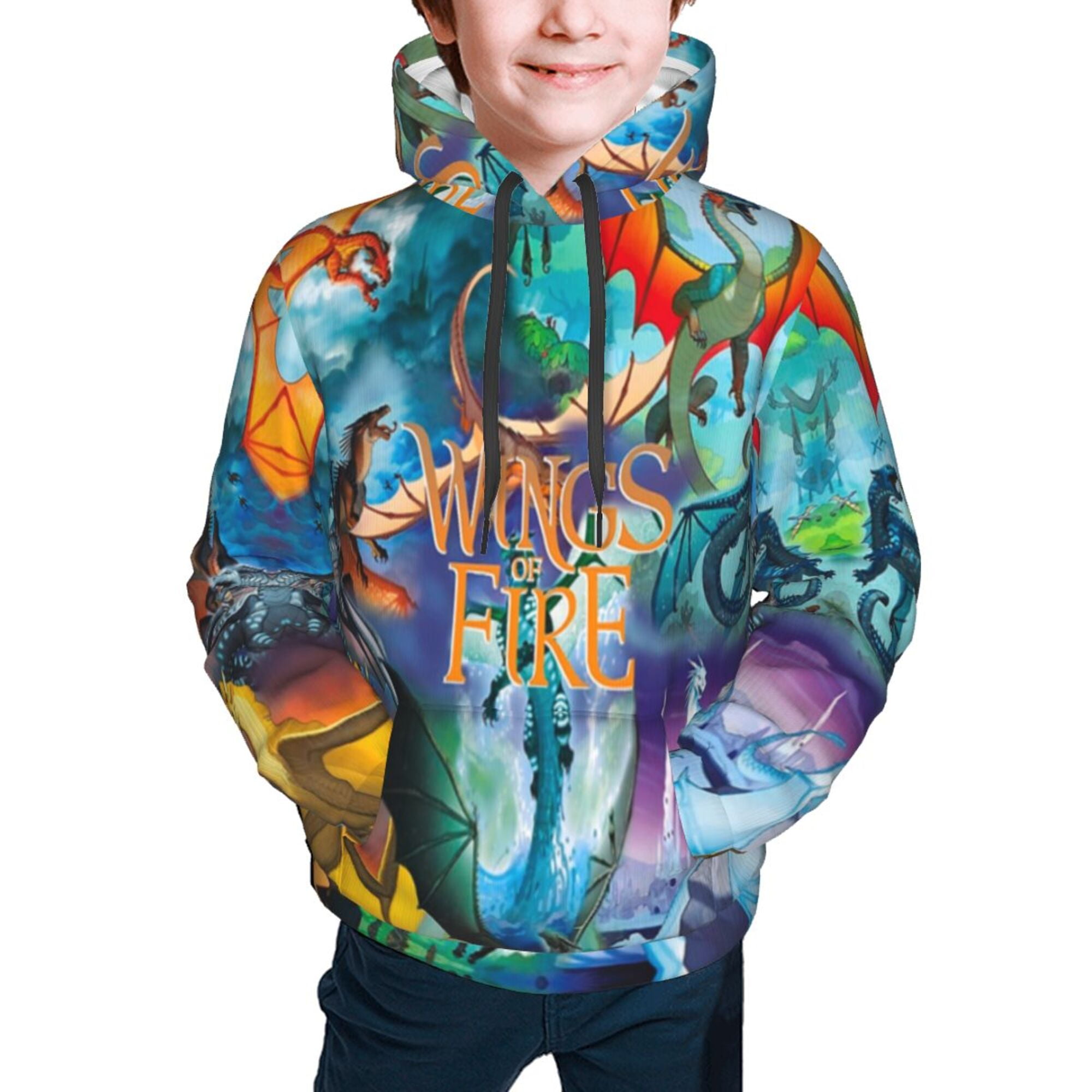 Click here for Owbnaa Wings-Of-Dragon Fire Hoodie Long Sleeve Pul... prices