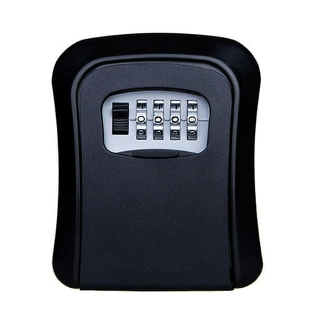Key Storage Lock Box Safe Security Storage Combination Wall Mount Lock ...