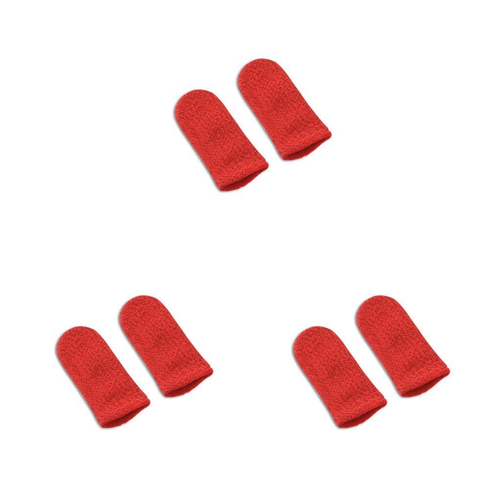 Justharion 2 Pieces Fingertip Sleeves Touchscreen Smartphones Game ...