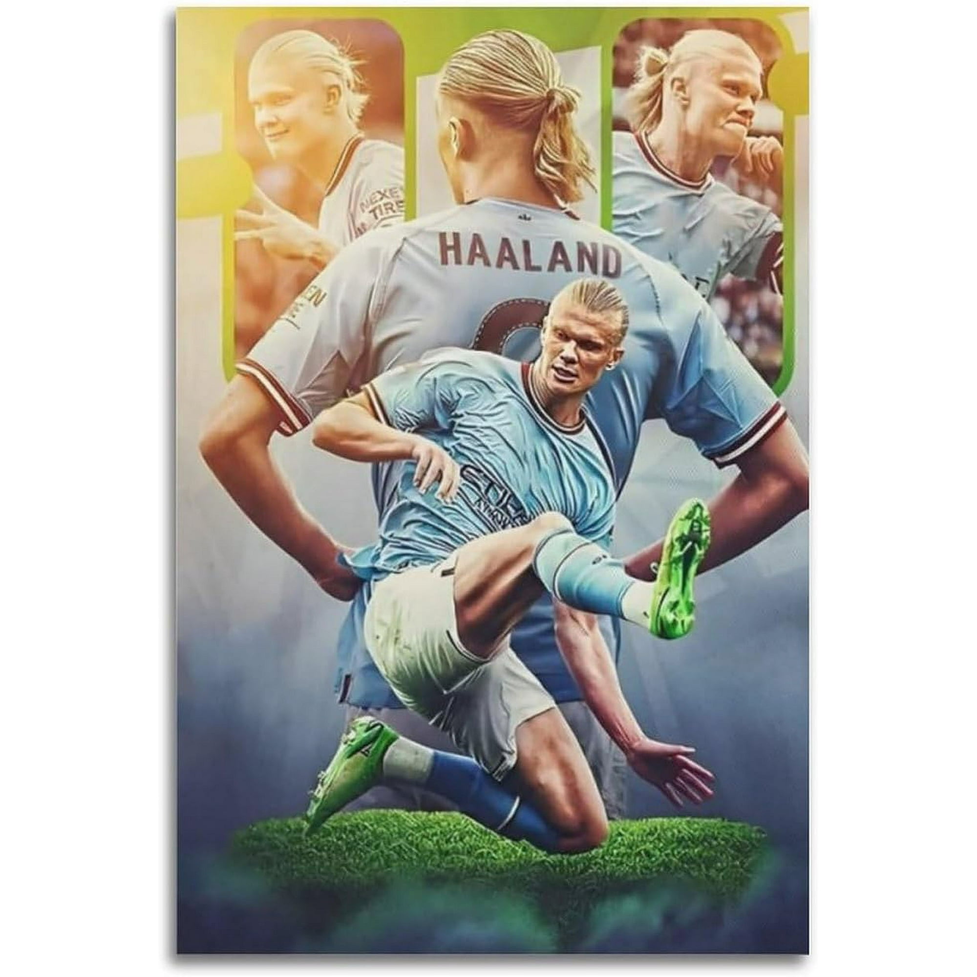 Click here for Pphaosho Erling Haaland Poster Frameless Painting... prices