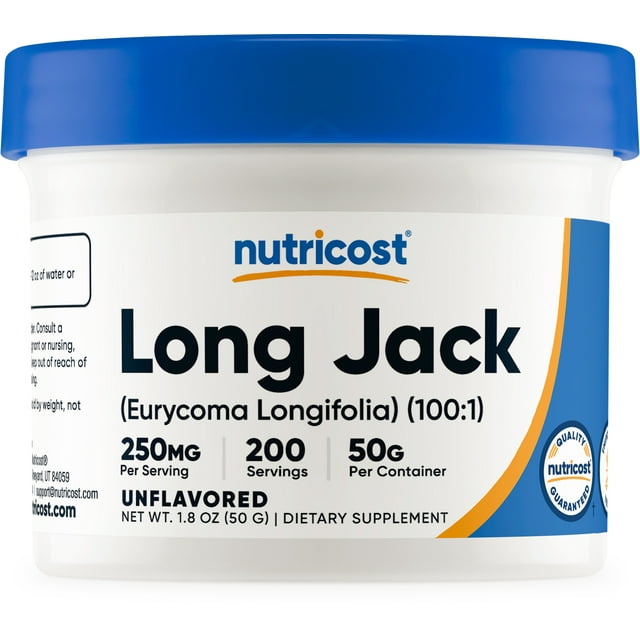 Nutricost Long Jack (Eurycoma Longifolia) 100:1 Extract Supplement ...