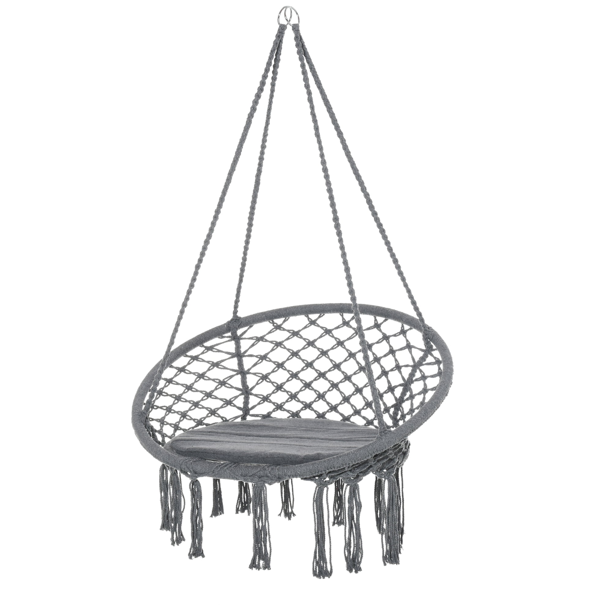 Click here for Outsunny Patio Hammock Chair  Hanging Rope Hammock... prices