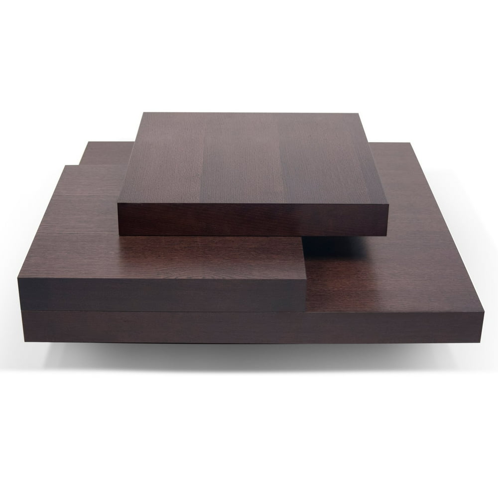 Tema Furniture Slate Square Coffee Table - Walmart.com - Walmart.com