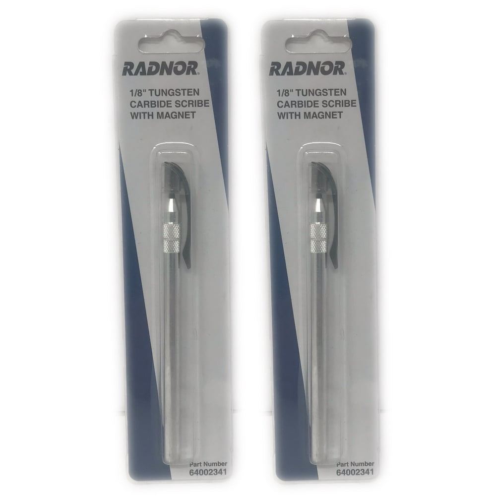 Radnor (2 Pack) Scribe Utility Tungsten Carbide Tip Scriber Marking ...
