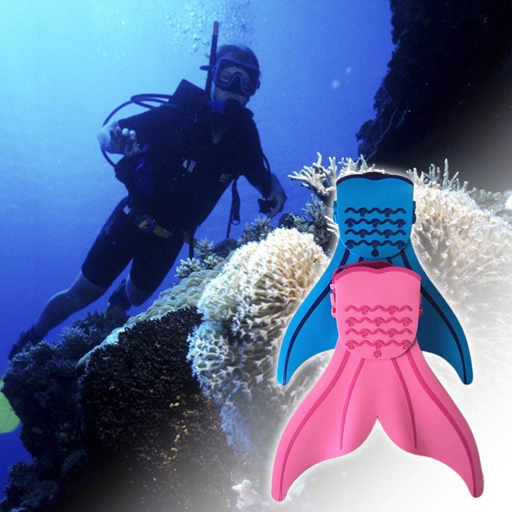 Mermaid Swim Fin Kid Sea Swim Fin Flipper Swimming Pool Mermaid ...