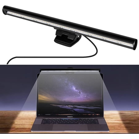 Laptop Monitor Light Bar, E-Reading LED Task Lamp with No Glare on ...