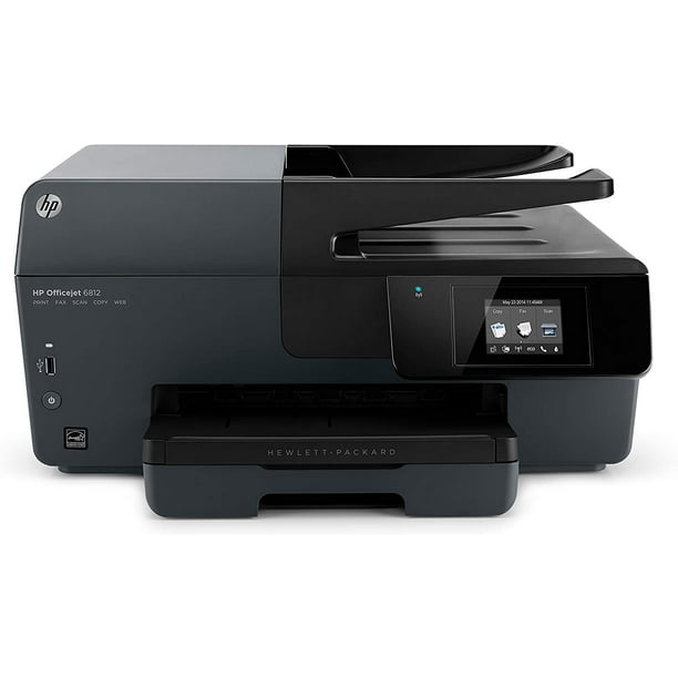 Restored HP Officejet 6812 eAllinOne Printer (Black) (Refurbished ...