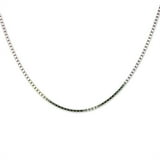 Sterling Silver Diamond Cut Box Chain Necklace 20 Inch - Walmart.com