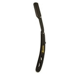 CS Matte Black Folding Straight Razor, Shavette Manual Shaver Barber ...