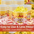 Avant Grub 32 oz. Disposable Stackable Paper Popcorn Buckets 25 Pk ...