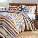 Barefoot Bungalow Painted Desert Oversized Southwestern Quilt Set, 3 ...