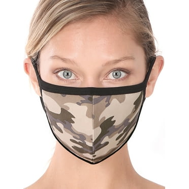 Fashion Washable Soft Cotton Adults Unisex One Size Face Covering Mask ...