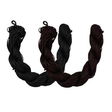 60 Meters 1 Mm Nylon Braiding String Cords Threads Braided String Bead ...