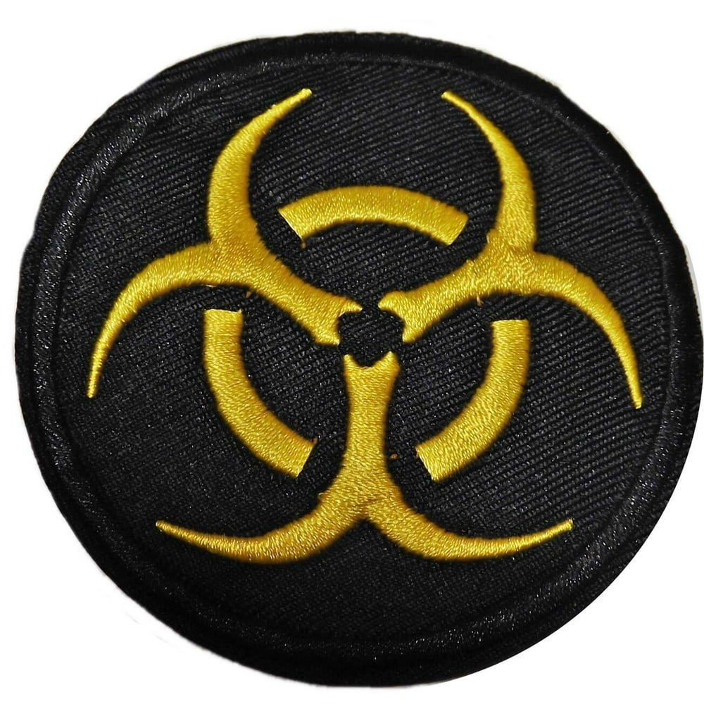 Resident Evil Biohazard Symbol 3" Diameter Embroidered Patch - Walmart ...