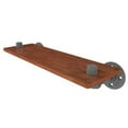 Pipeline Collection 16 Inch Ironwood Shelf - Walmart.com