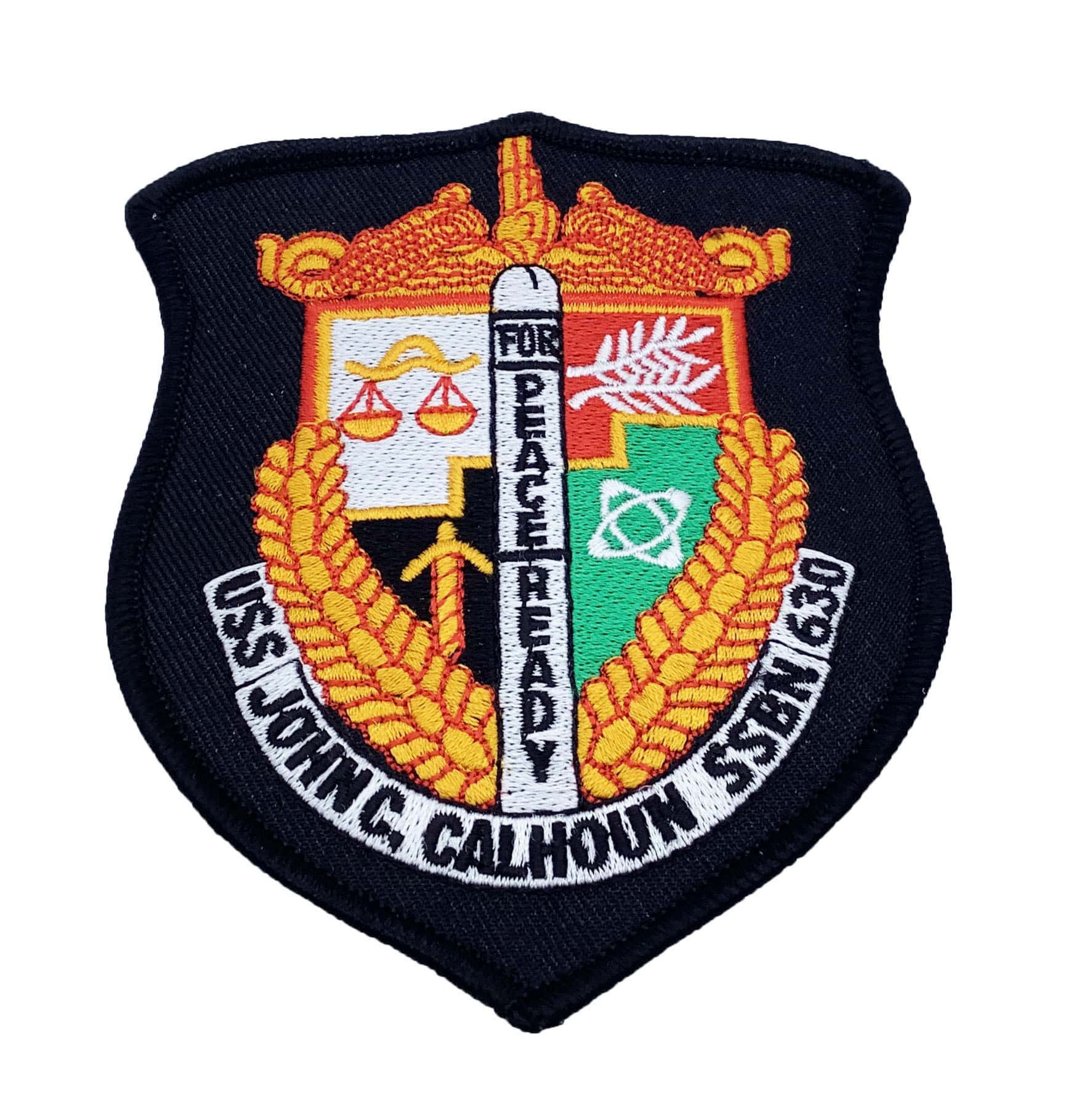 USS John C. Calhoun (SSBN-630) Patch – Plastic Backing - Walmart.com